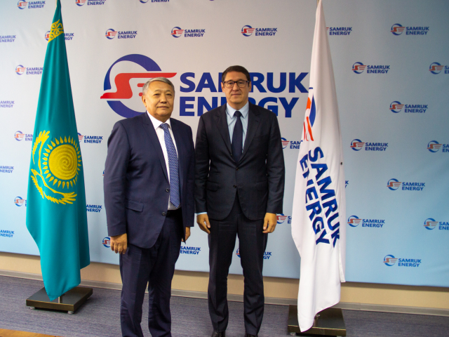 QazaqGreen | News Kazakhstan | Chairman of Samruk-Energy Management ...