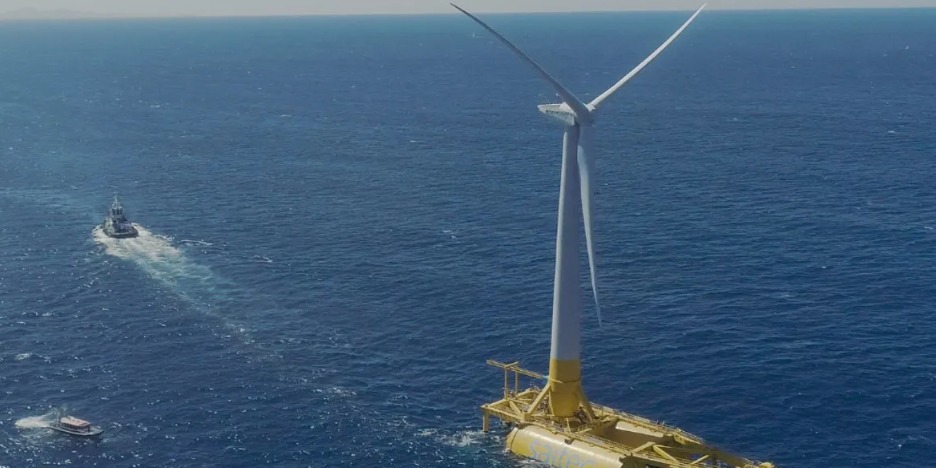 QazaqGreen | World News | Spain’s first-ever floating offshore wind ...